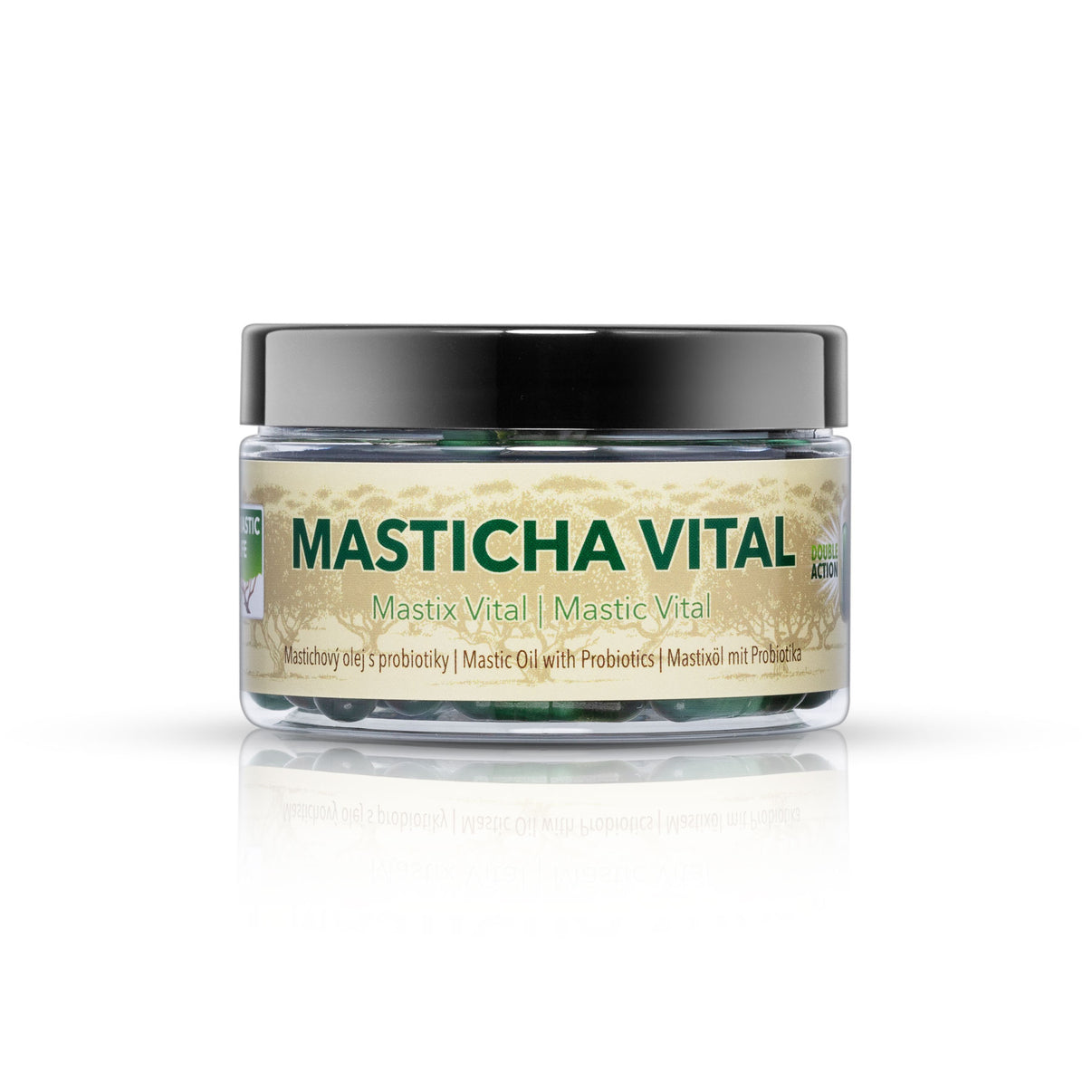 Mastic Vital Double Action (60 Capsules) Masticlife – Mastic Masticlife