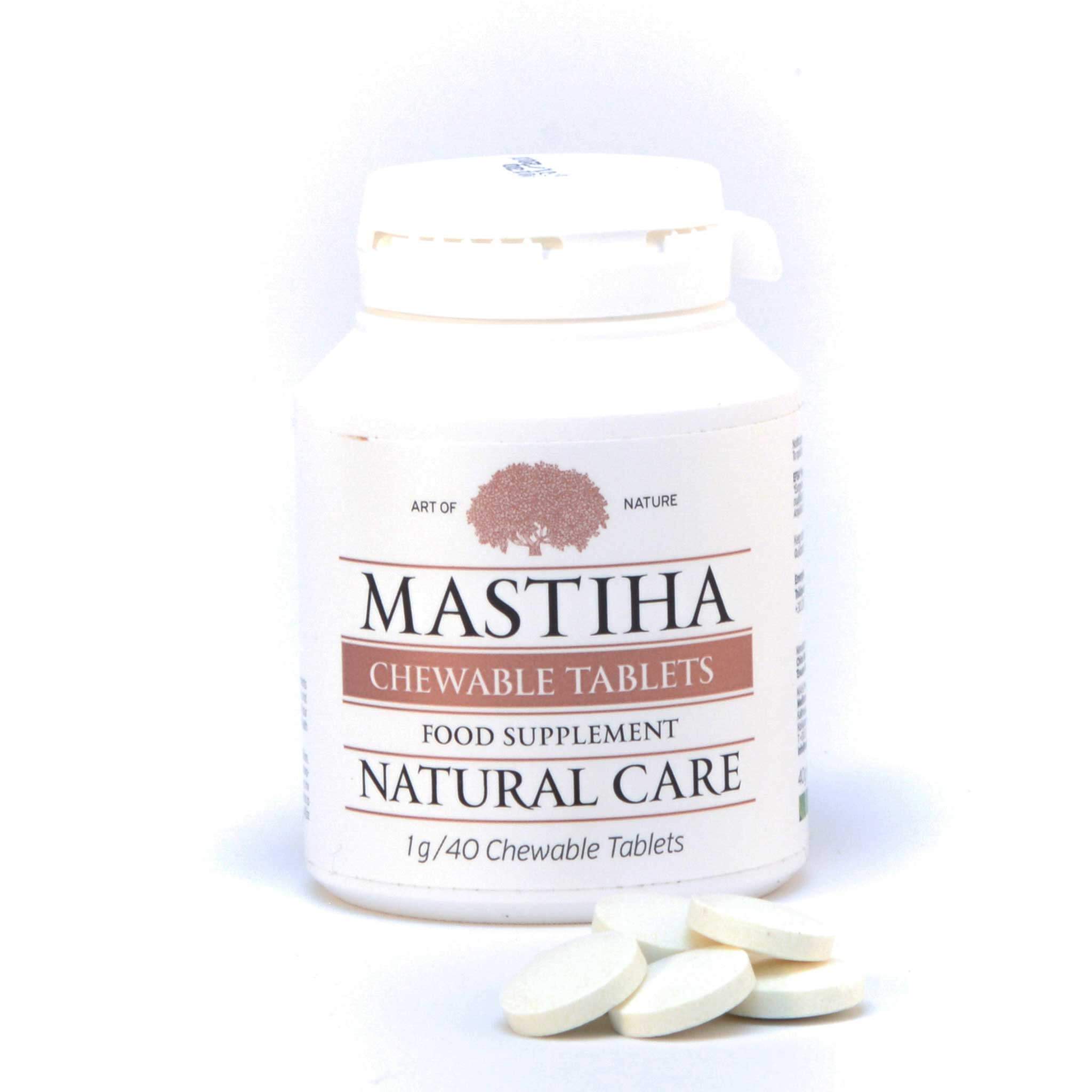 Chios Mastic in Chewable Tablets 40 g – Mastic Masticlife
