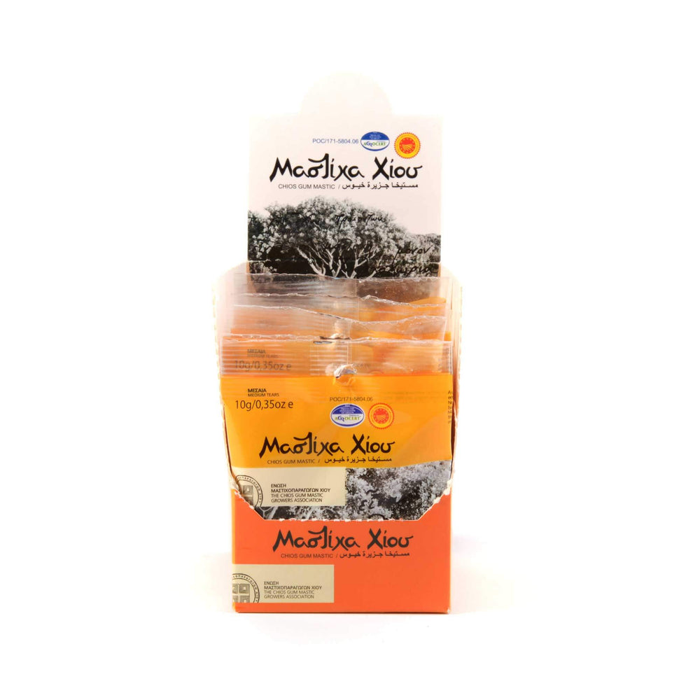 Chios Mastic Gum | Raw Tears | Medium Size 10 x 10 g – Mastic Masticlife